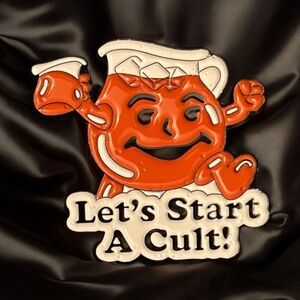 Jewelry | Kool Aid Man Lets Start A Cult Pin | Poshmark